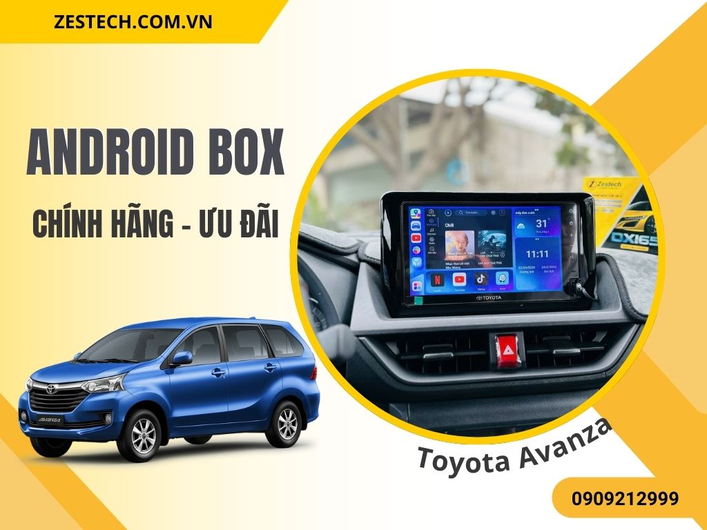 Android Box DX165 Toyota Avanza – Thành Phát Auto