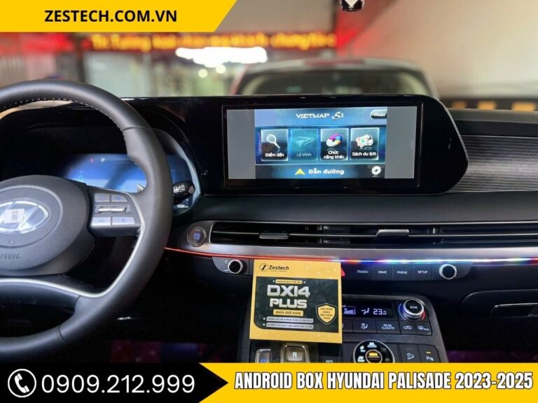 Android Box Hyundai Palisade 2023–2025 – Nâng Cấp Thông Minh