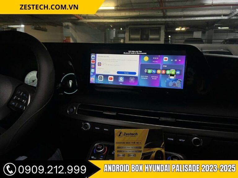 Android Box Hyundai Palisade 2023–2025 – Nâng Cấp Thông Minh