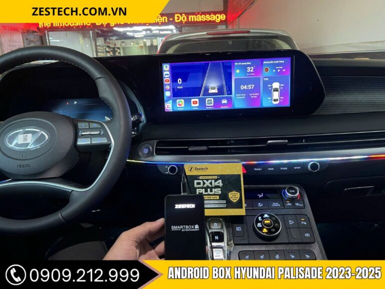 Android Box Hyundai Palisade 2023–2025 – Nâng Cấp Thông Minh